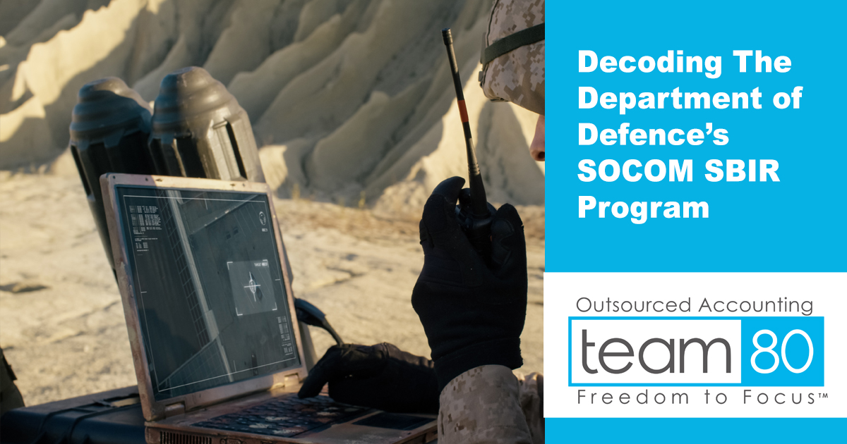 Decoding The Department of Defence’s SOCOM SBIR Program